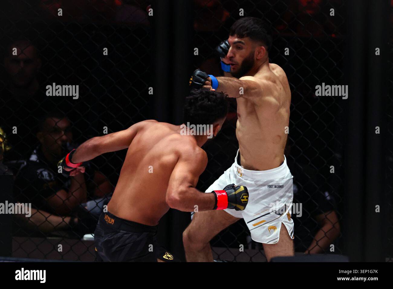 Muhammed Fatih OZTURK during the Hexagone MMA 45 at LDLC Arena on June ...