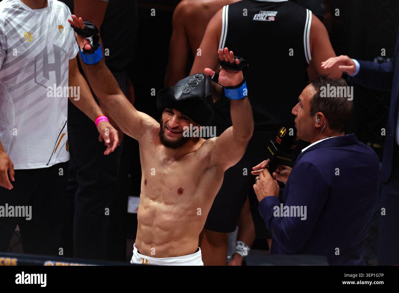 Muhammed Fatih OZTURK during the Hexagone MMA 45 at LDLC Arena on June ...
