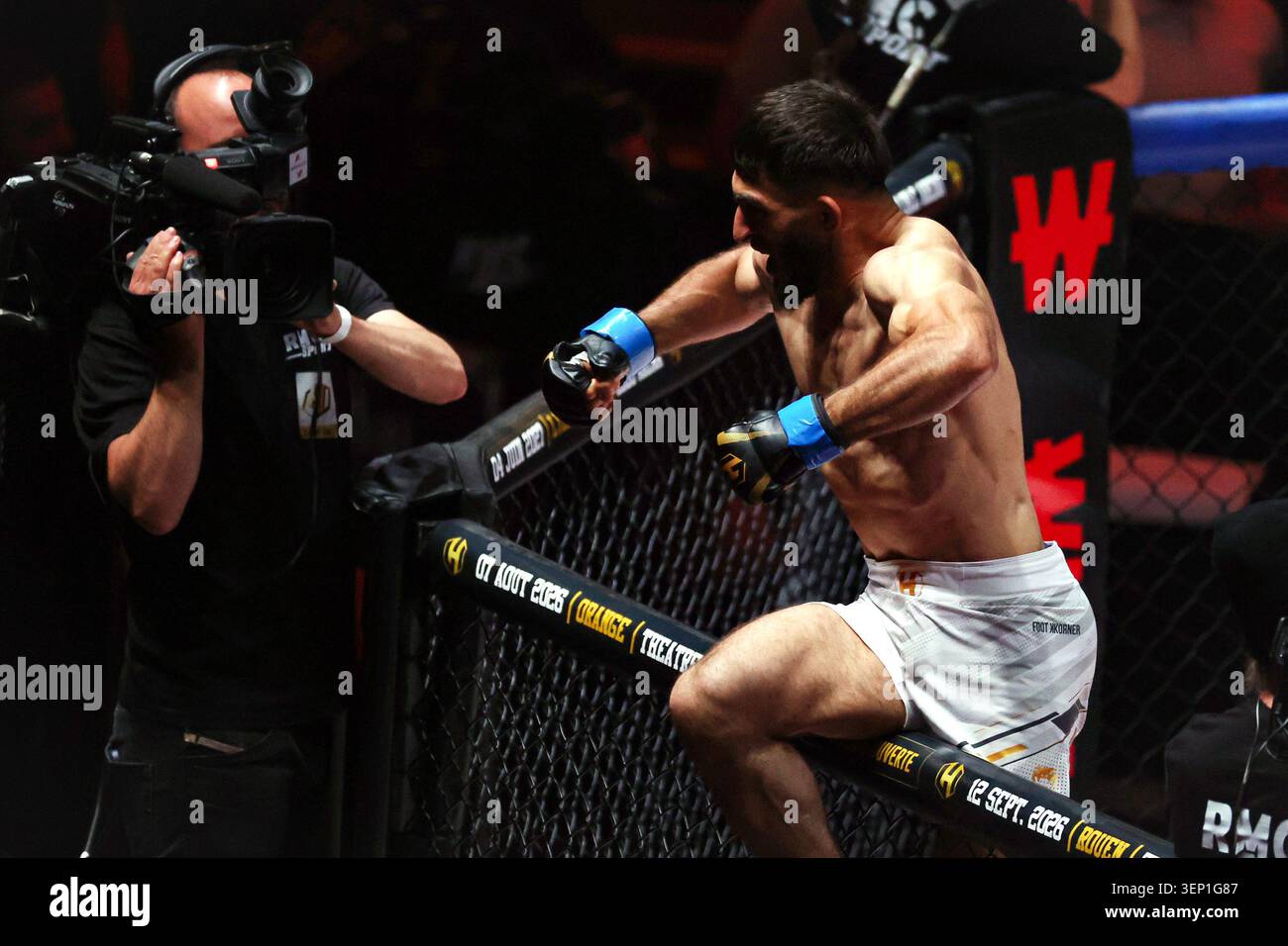 Muhammed Fatih OZTURK during the Hexagone MMA 45 at LDLC Arena on June ...
