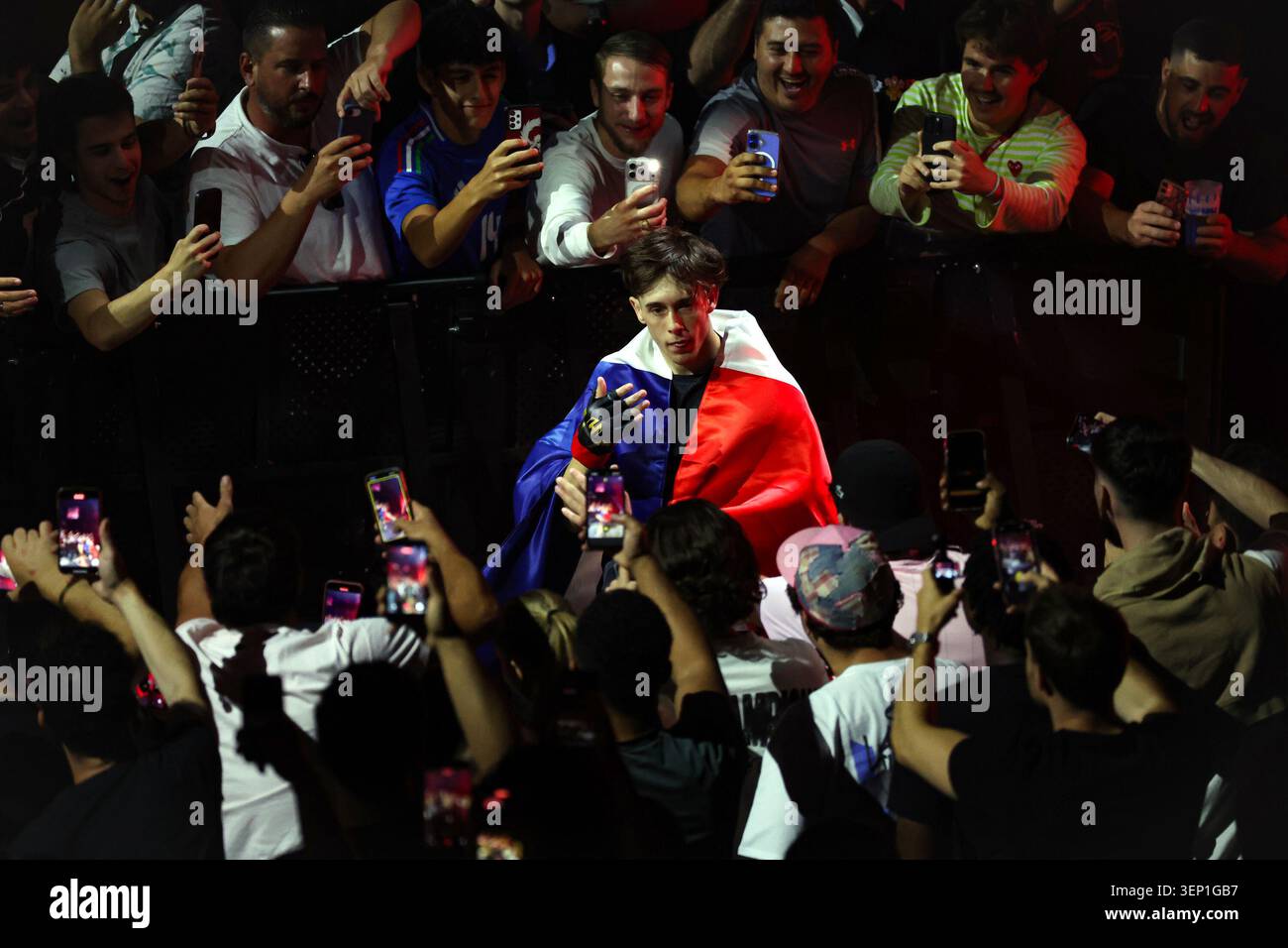 Paul Denis NAVERO during the Hexagone MMA 45 at LDLC Arena on June 12 ...