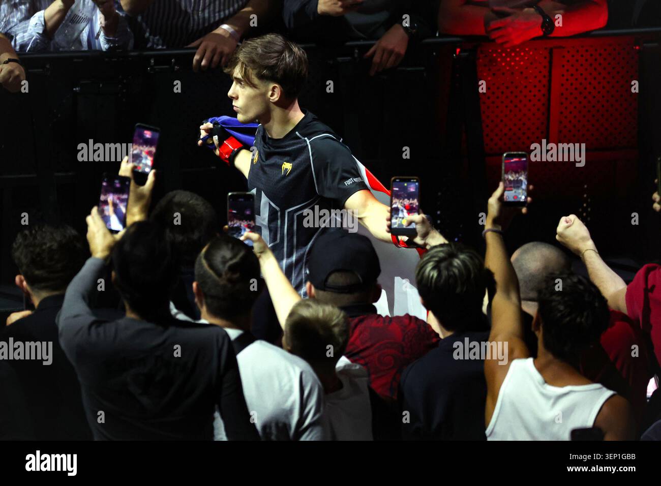 Paul Denis NAVERO during the Hexagone MMA 45 at LDLC Arena on June 12 ...