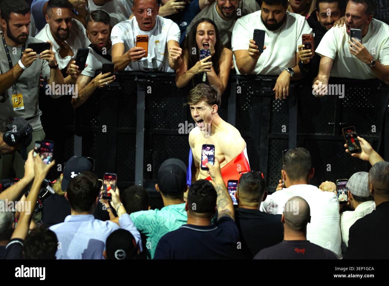 Paul Denis NAVERO during the Hexagone MMA 45 at LDLC Arena on June 12 ...