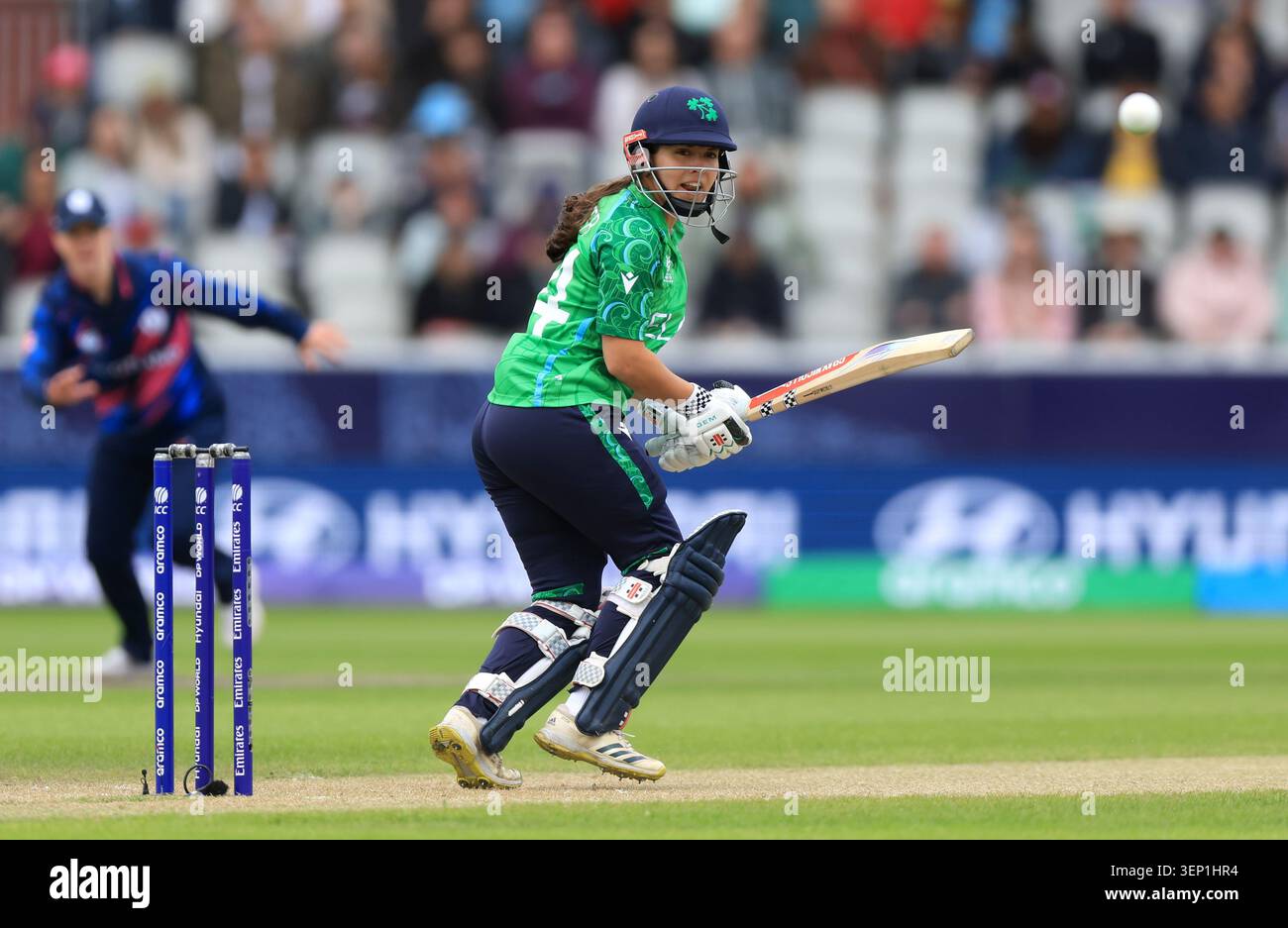 Ireland's Amy Hunter during the ICC Women's T20 World Cup, Group 2 ...