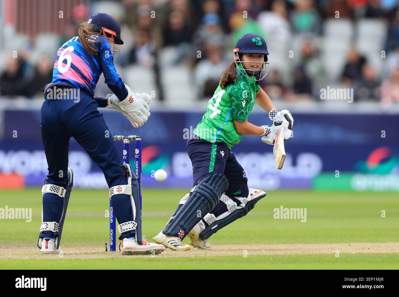 Ireland's Amy Hunter during the ICC Women's T20 World Cup, Group 2 ...