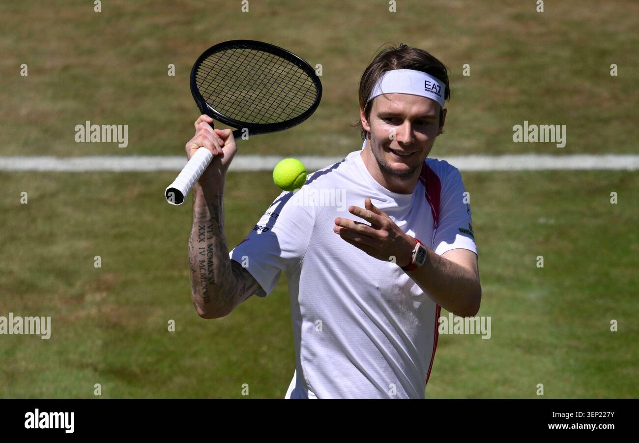 Alexander Bublik (KAZ) Gestik Geste Tennis Herren BOSS Open ATP 250 ...