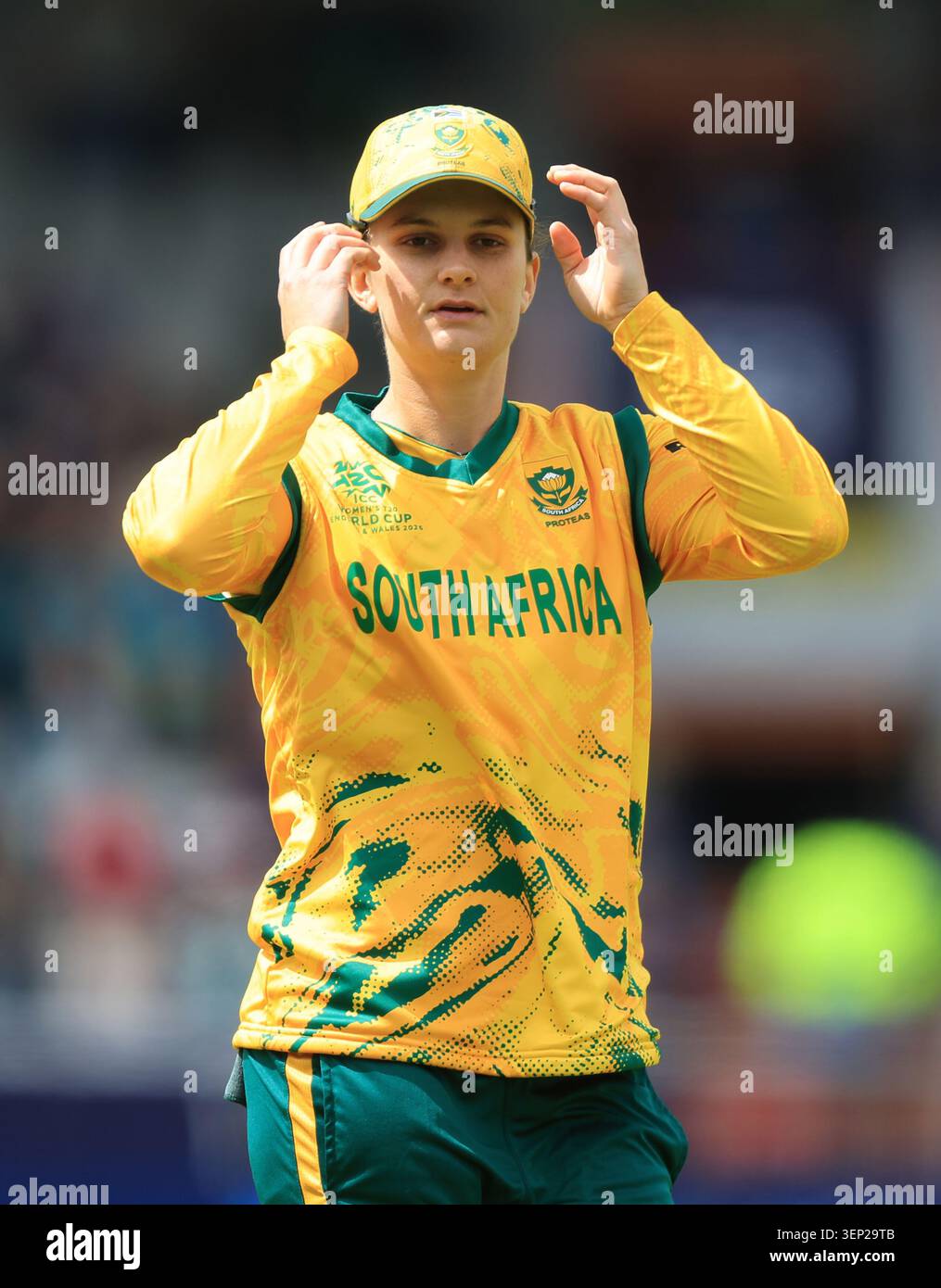 South Africa's Laura Wolvaardt during the ICC Women's T20 World Cup ...
