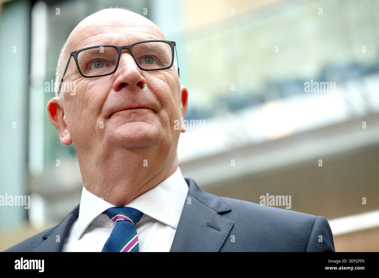 Dietmar Woidke in the 1066th session of the Federal Council in the ...