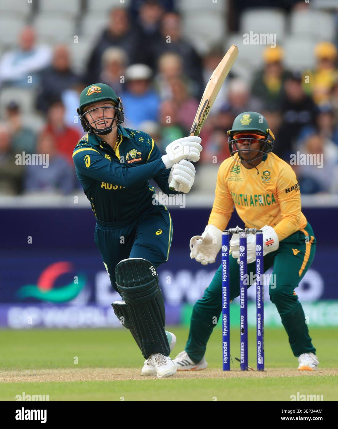 Australia's Kim Garth during the ICC Women's T20 World Cup, Group 1 ...