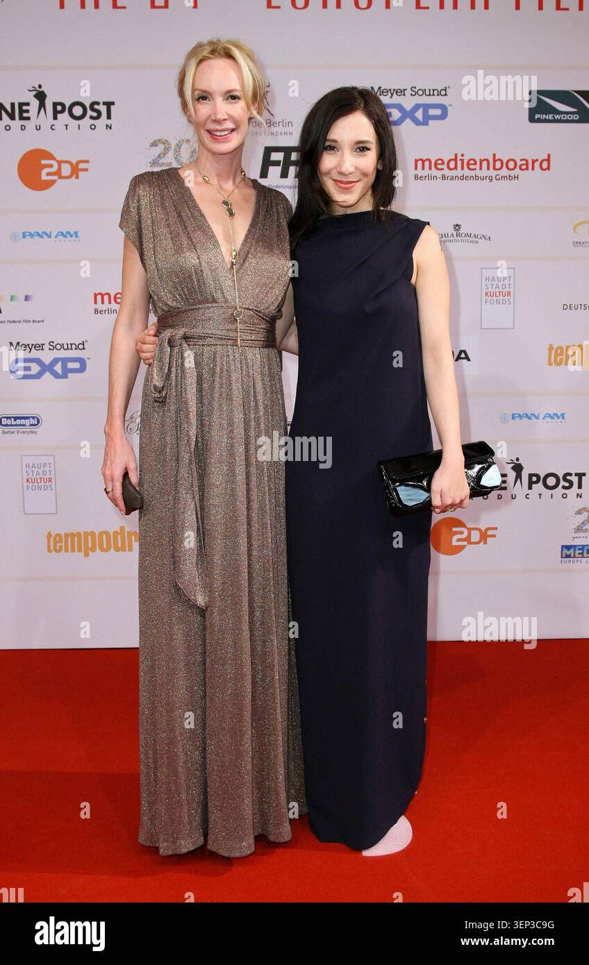 Feo Aladag Sibel Kekilli - 24th European Film Awards, Tempodrom, Berlin ...