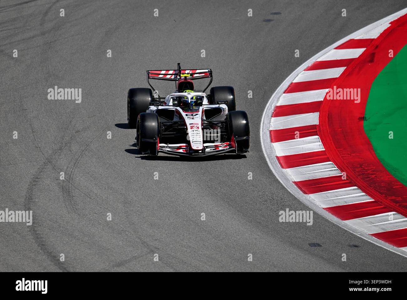 Spain, Barcelona, 13th June 2026, Oliver Bearman, Haas, during the F1 ...