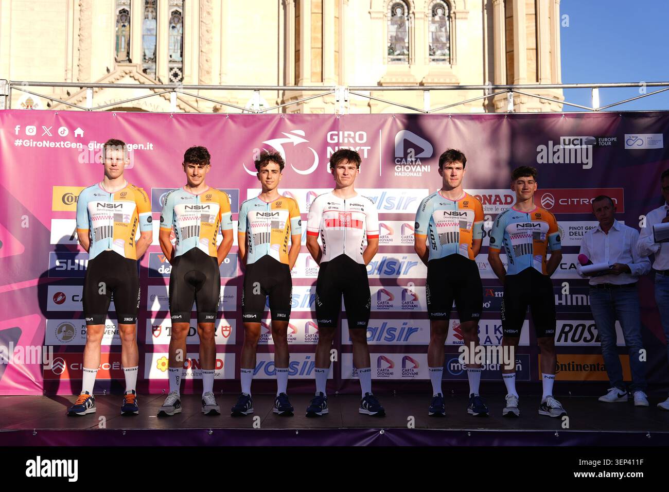 NSN DEVELOPMENT TEAM during the presentation of the teams competing in ...