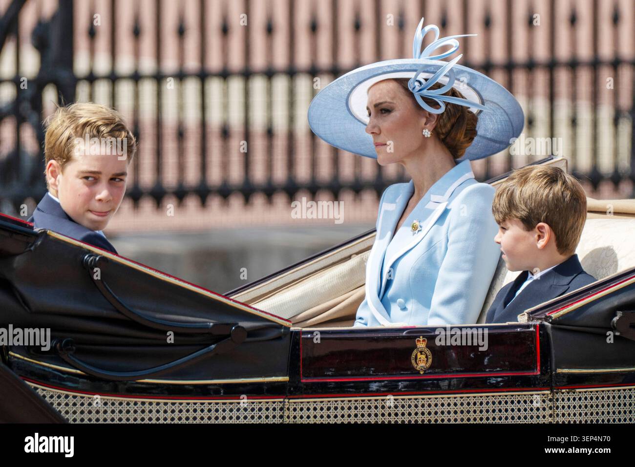 13/06/2026. London, UK Prince George, Catherine, Princess of Wales and ...