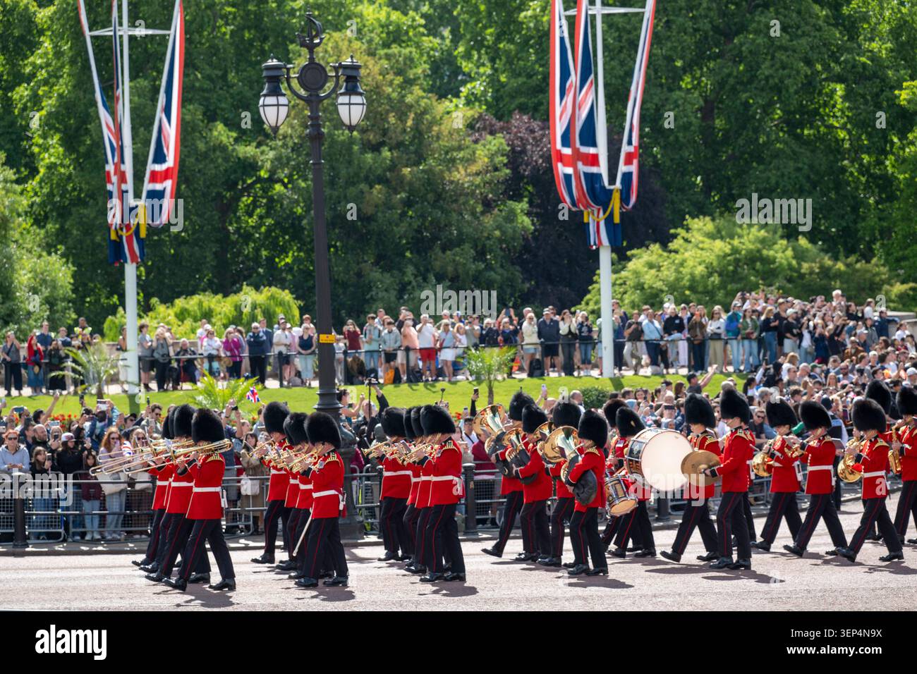 13/06/2026. London, UK Grenadier Guards on The Mall take part in ...