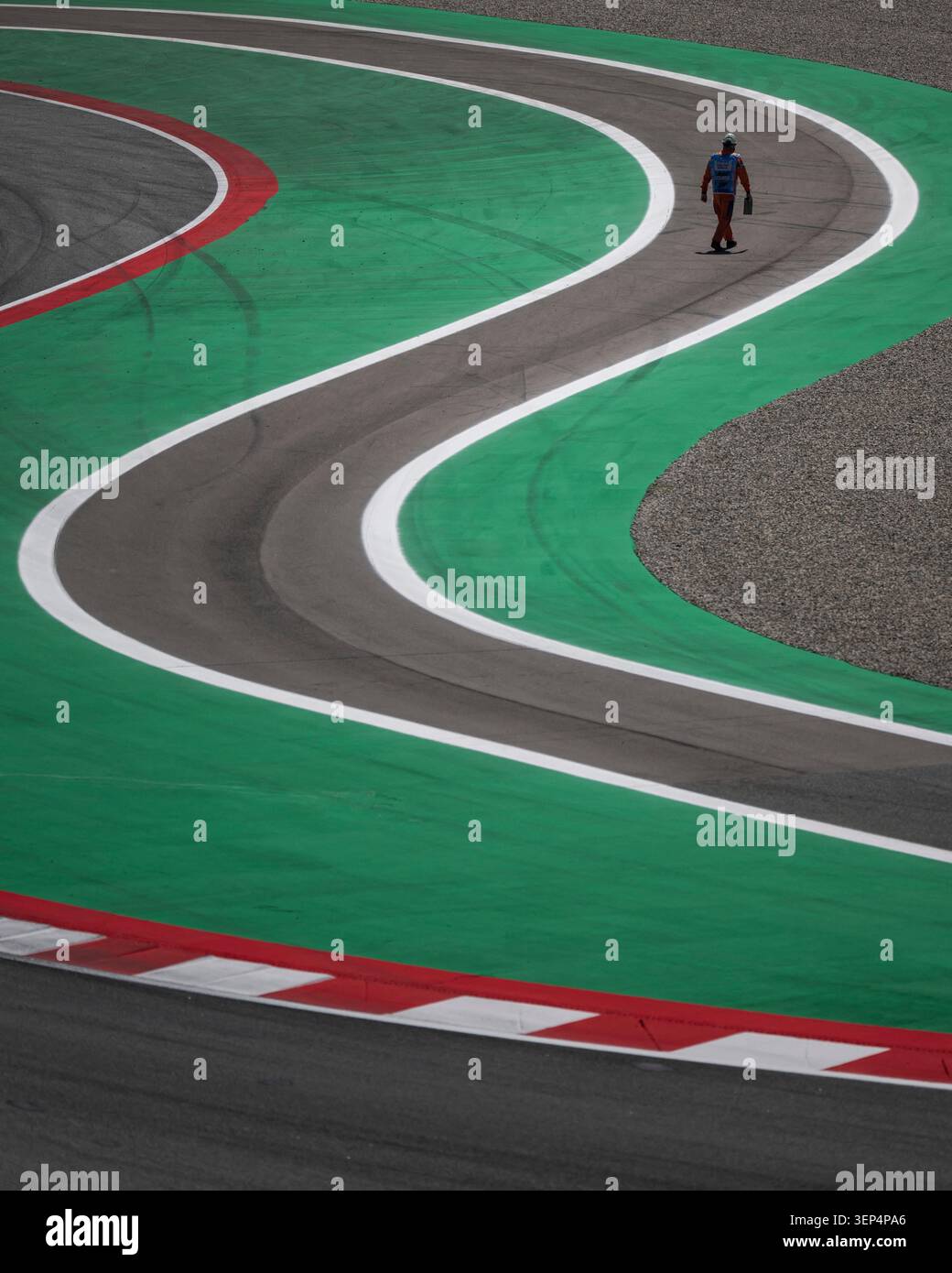 Marshall Illustration during the third Practice Session at The Circuit ...