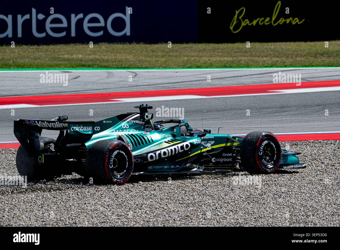 Montmelo, Spain, 13 Jun 2026, Lance Stroll, from Canada competes for ...