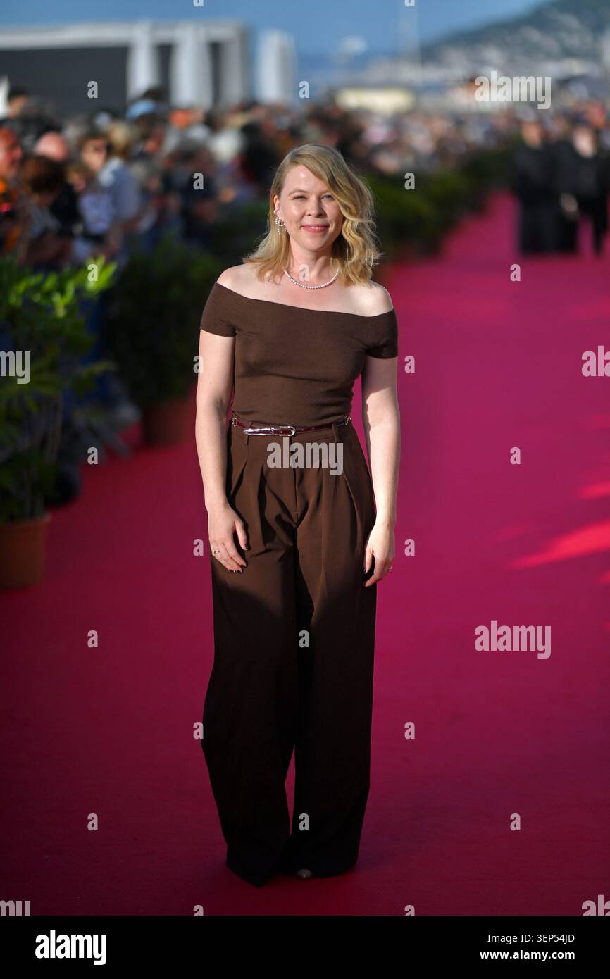India Hair attends the Closing Ceremony of the 40th Cabourg Film ...
