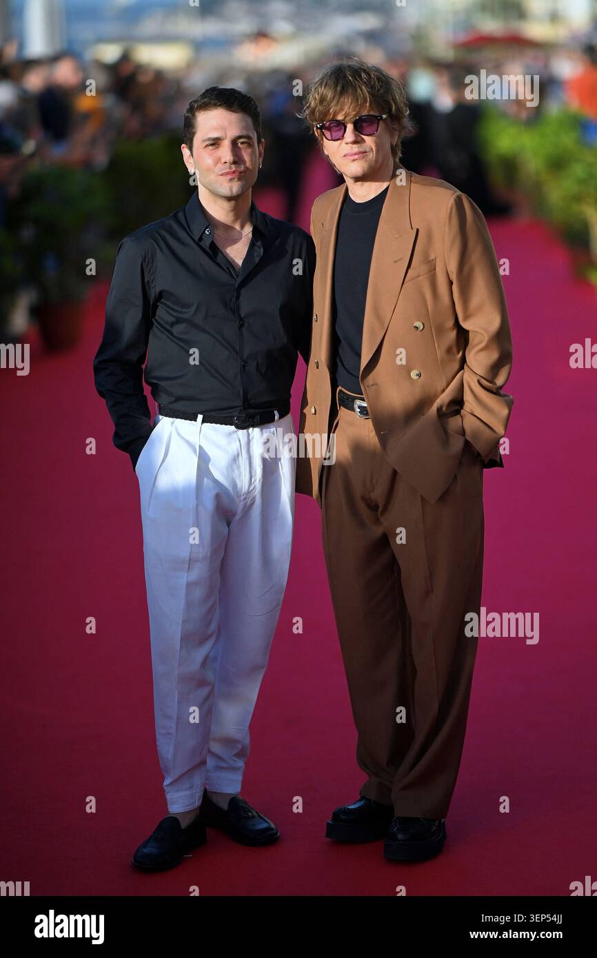 Xavier Dolan and Alex Lutz attends the Closing Ceremony of the 40th ...