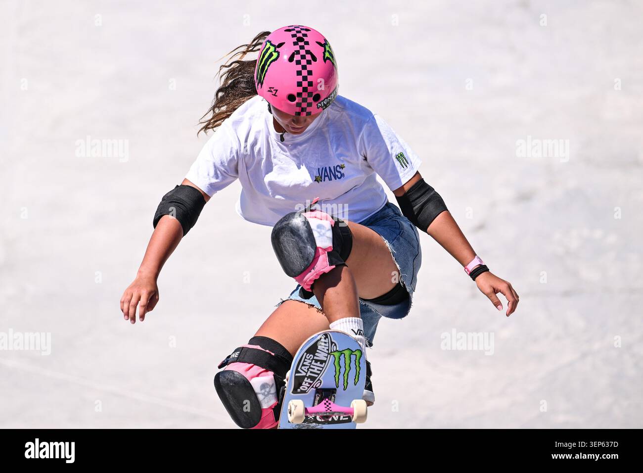 Arisa TREW (AUS) practice before the Women’s Semifinal WST World Cup ...