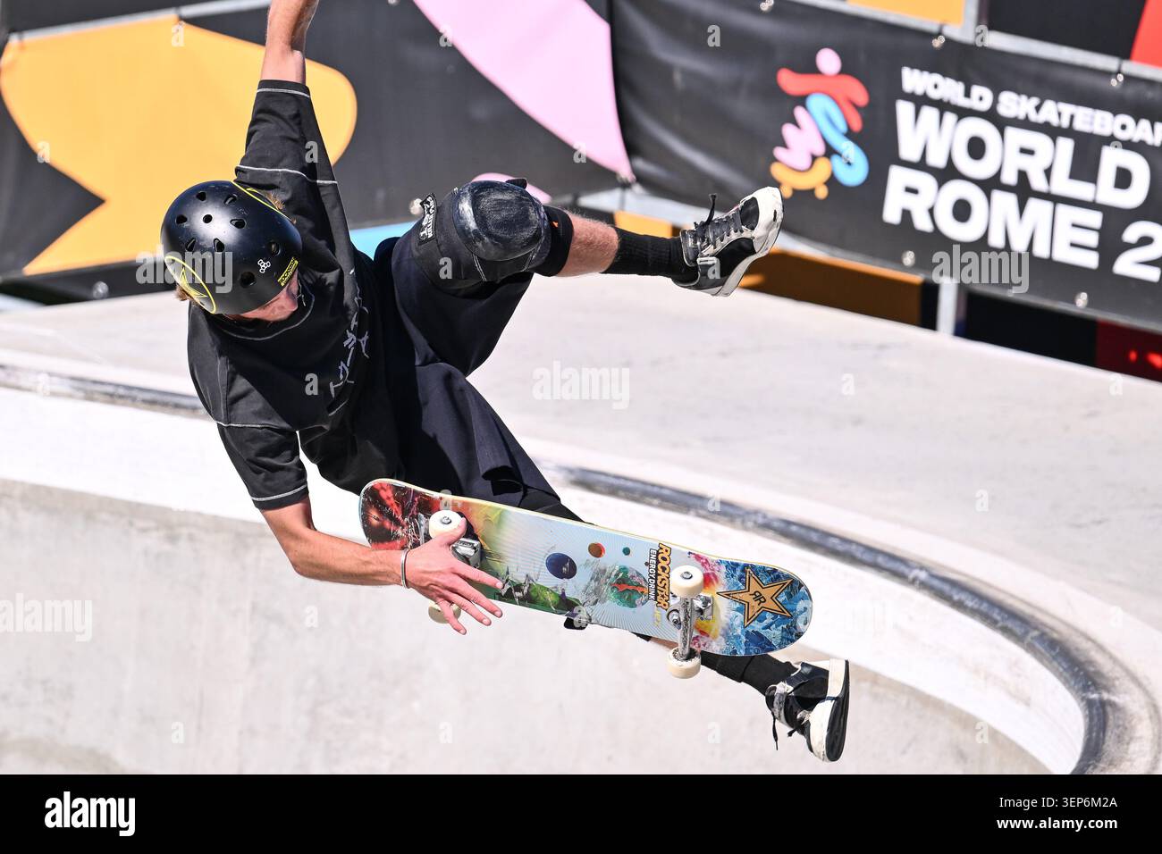 Keegan PALMER (AUS) practice before the Men’s Semifinal WST World Cup ...