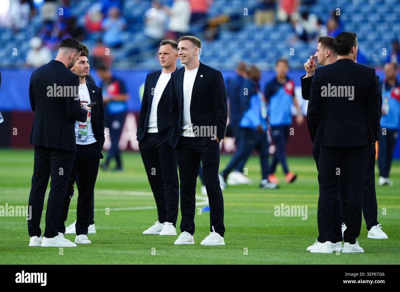 Scotland's Lewis Ferguson ahead of the FIFA World Cup Group C match at ...
