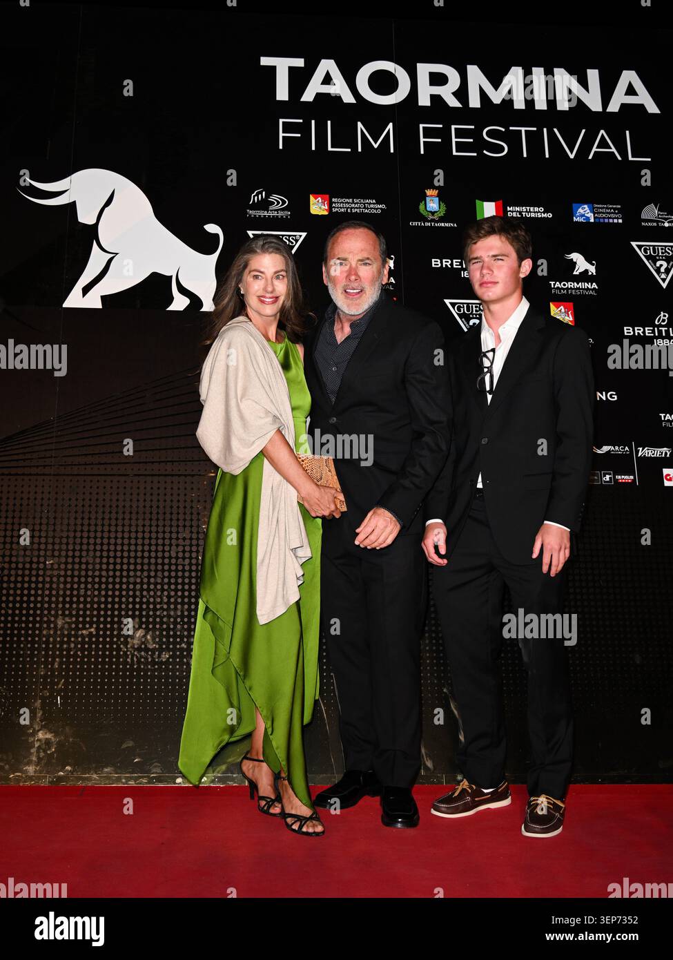 IPA85658509 - Taormina, 72nd Taormina Film Fest 2026 – Day 4, red ...