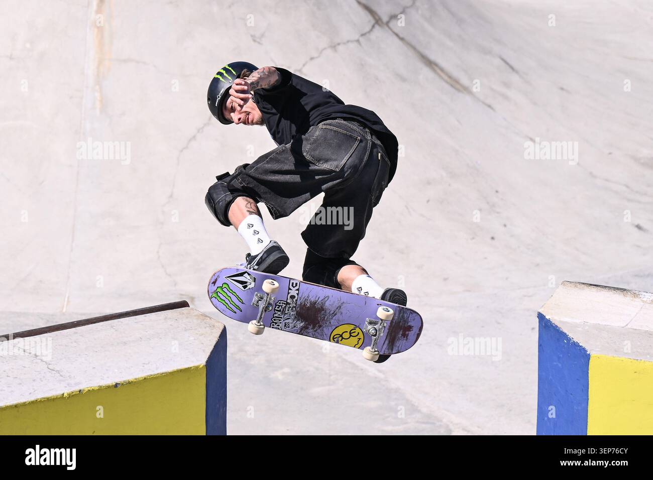 IPA85660424 - Luiz MARIANO (BRA) practices before the Men's Semifinal ...