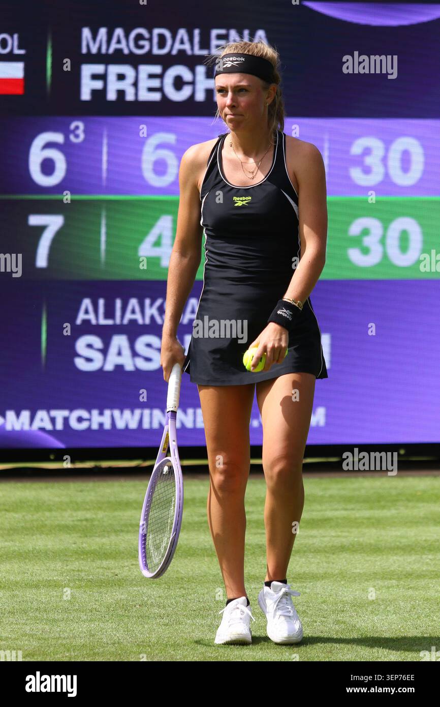 Berlin, Germany. 13th Jun 2026. Magdalena FRECH of Poland in action ...