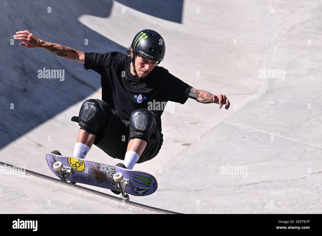 IPA85660454 - Luiz MARIANO (BRA) practices before the Men's Semifinal ...