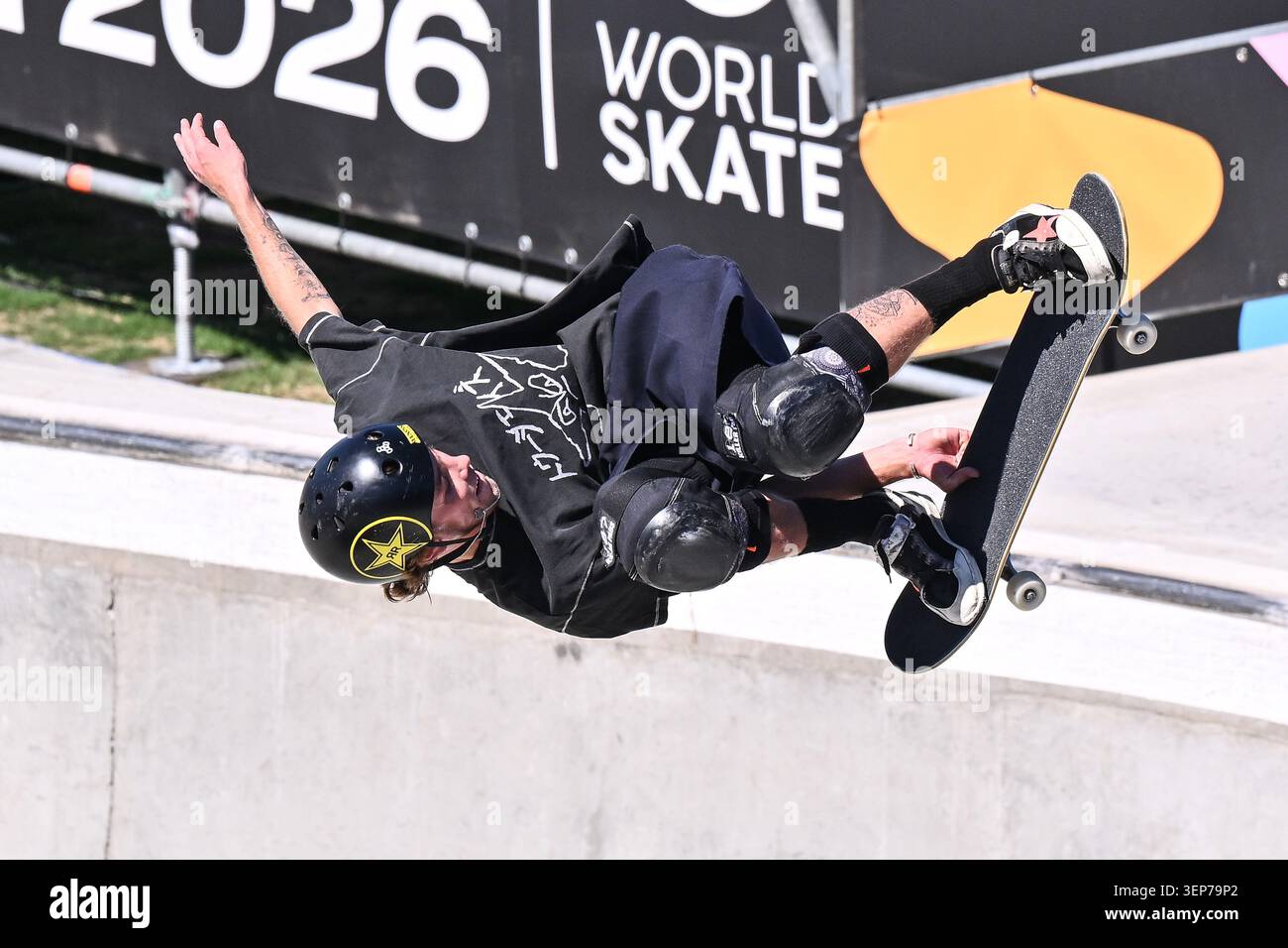 IPA85660472 - Keegan PALMER (AUS) practices before the Men's Semifinal ...
