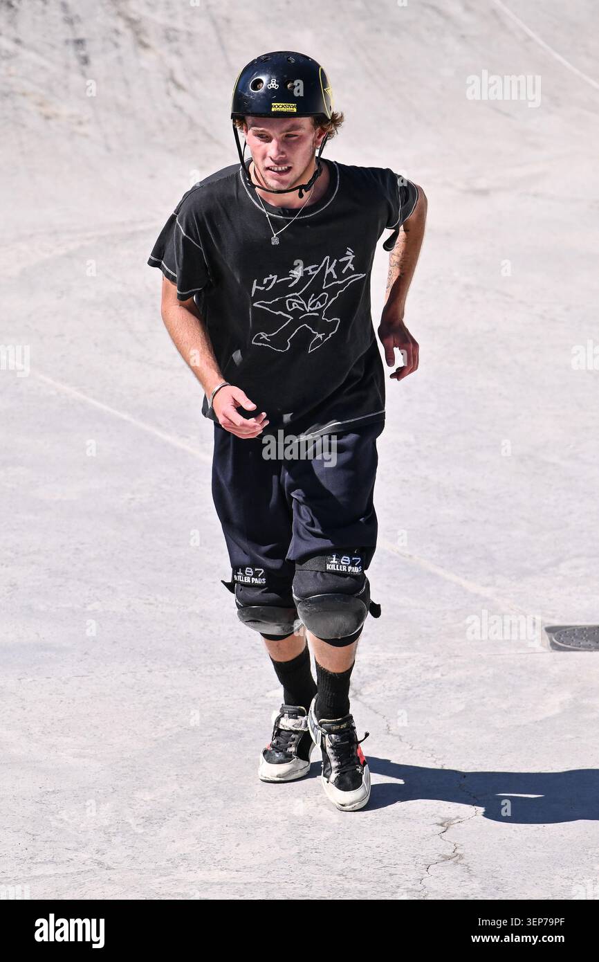 IPA85660481 - Keegan PALMER (AUS) practices before the Men's Semifinal ...