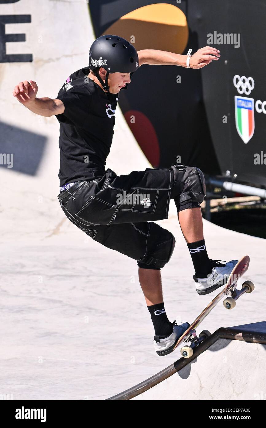 IPA85661061 - Guglielmo MARIN (ITA) practices ahead of the Men's ...