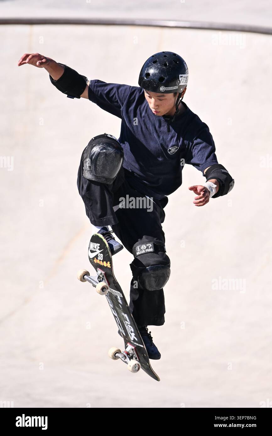 IPA85661287 - Issei SAKURAI (JPN) practices before the Men's Semifinal ...