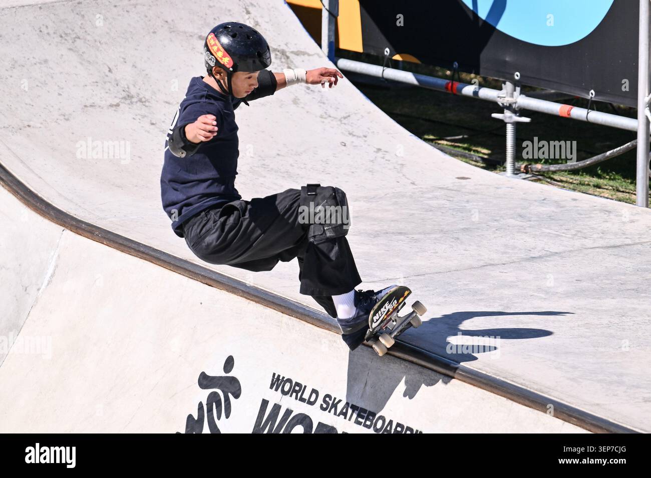 IPA85661309 - Issei SAKURAI (JPN) practices before the Men's Semifinal ...