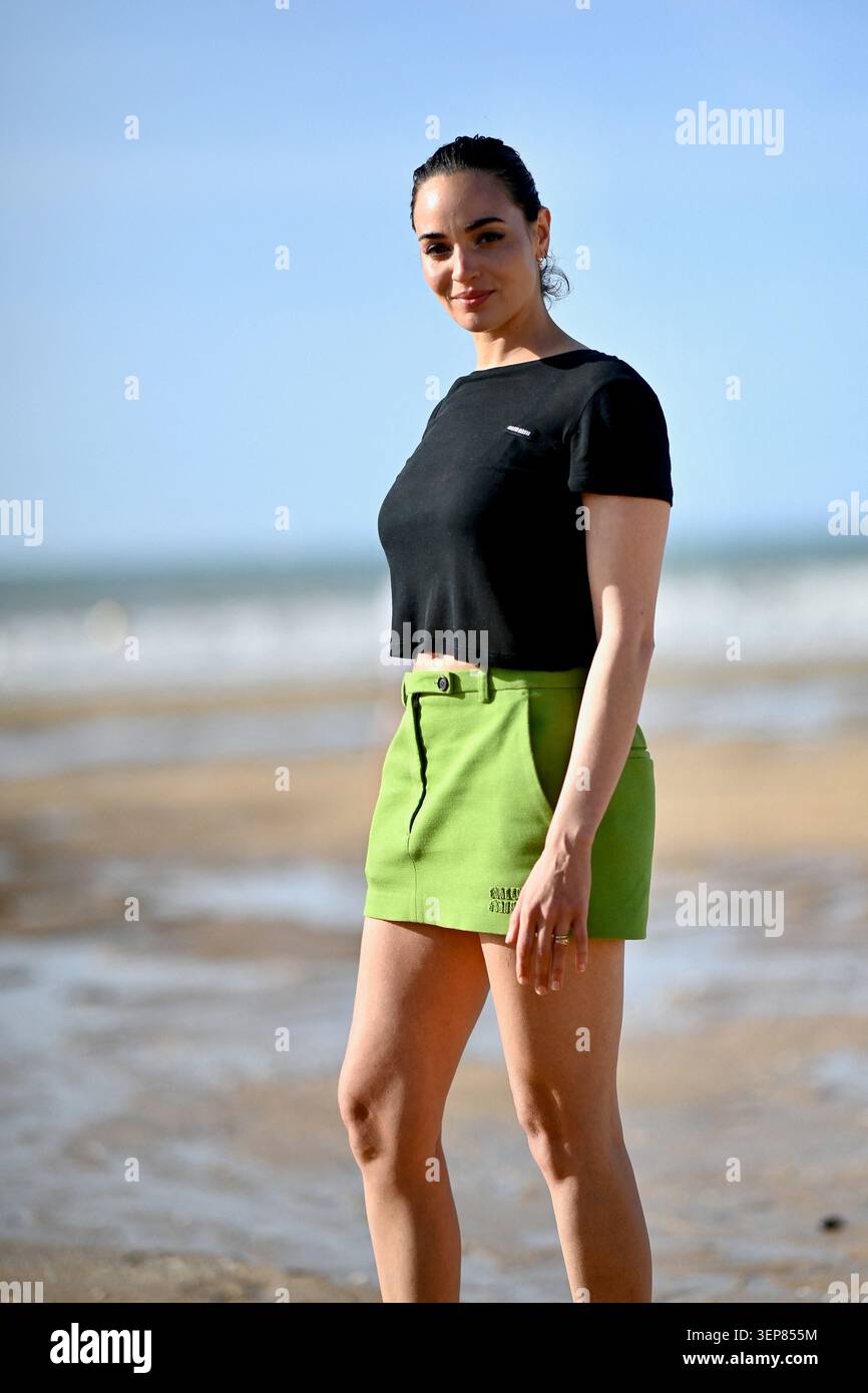 Souheila Yacoub during Day Four of the 40th Cabourg Film Festival on ...