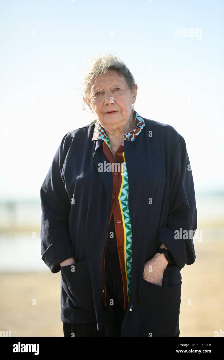 Françoise Lebrun photocall during Day Four of the 40th Cabourg Film ...