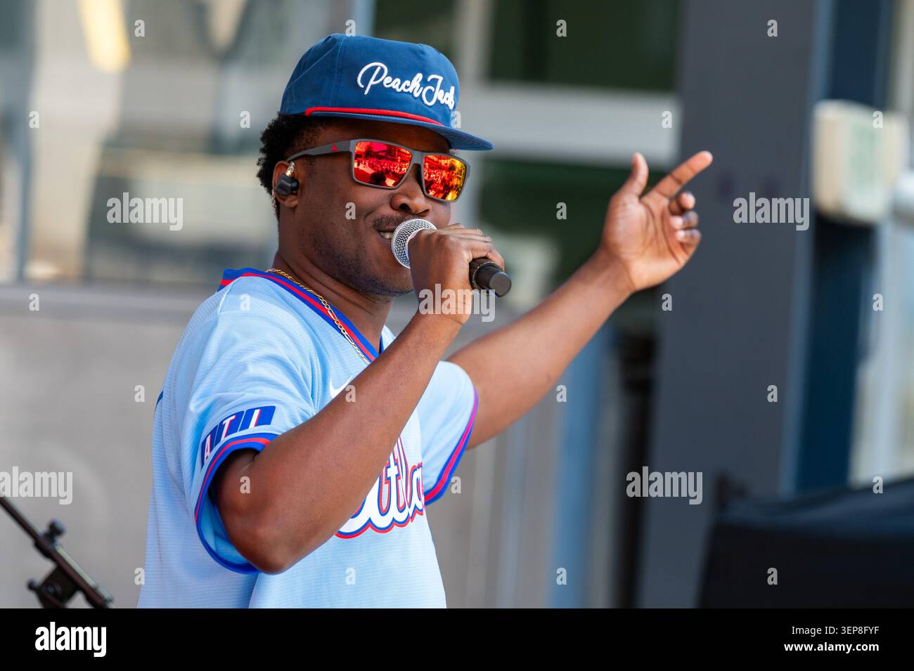 Scoot Teasley performs at the Braves Country Fest on Saturday, June 13 ...