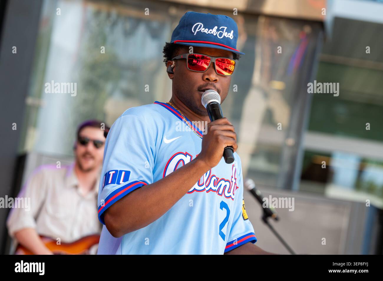 Scoot Teasley performs at the Braves Country Fest on Saturday, June 13 ...
