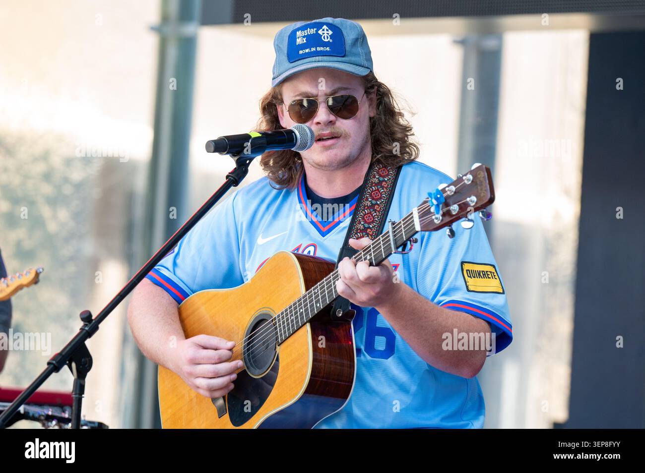Colton Bowlin performs at the Braves Country Fest on Saturday, June 13 ...