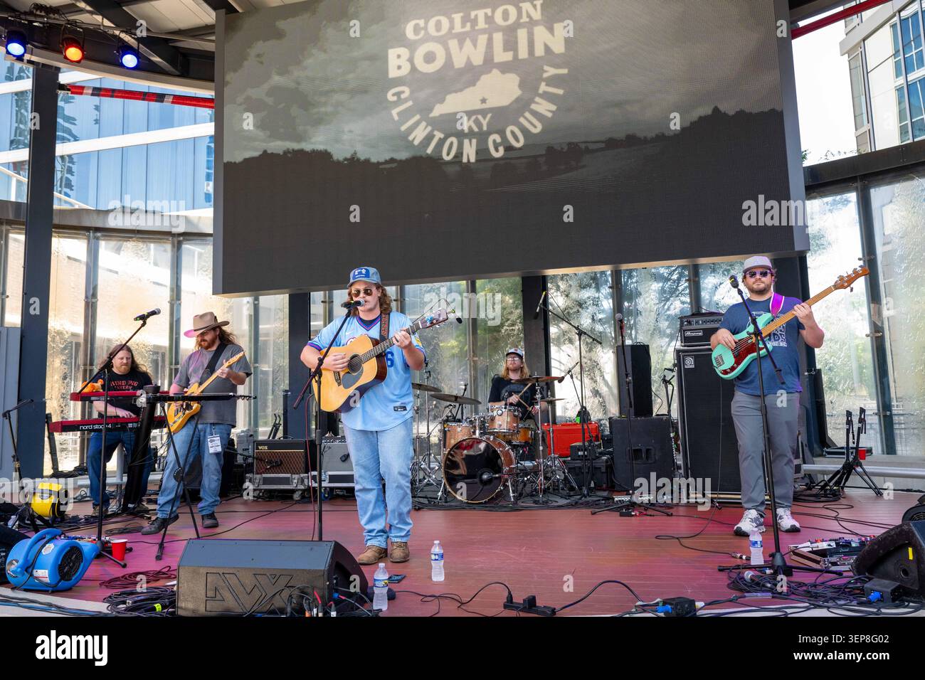 Colton Bowlin performs at the Braves Country Fest on Saturday, June 13 ...