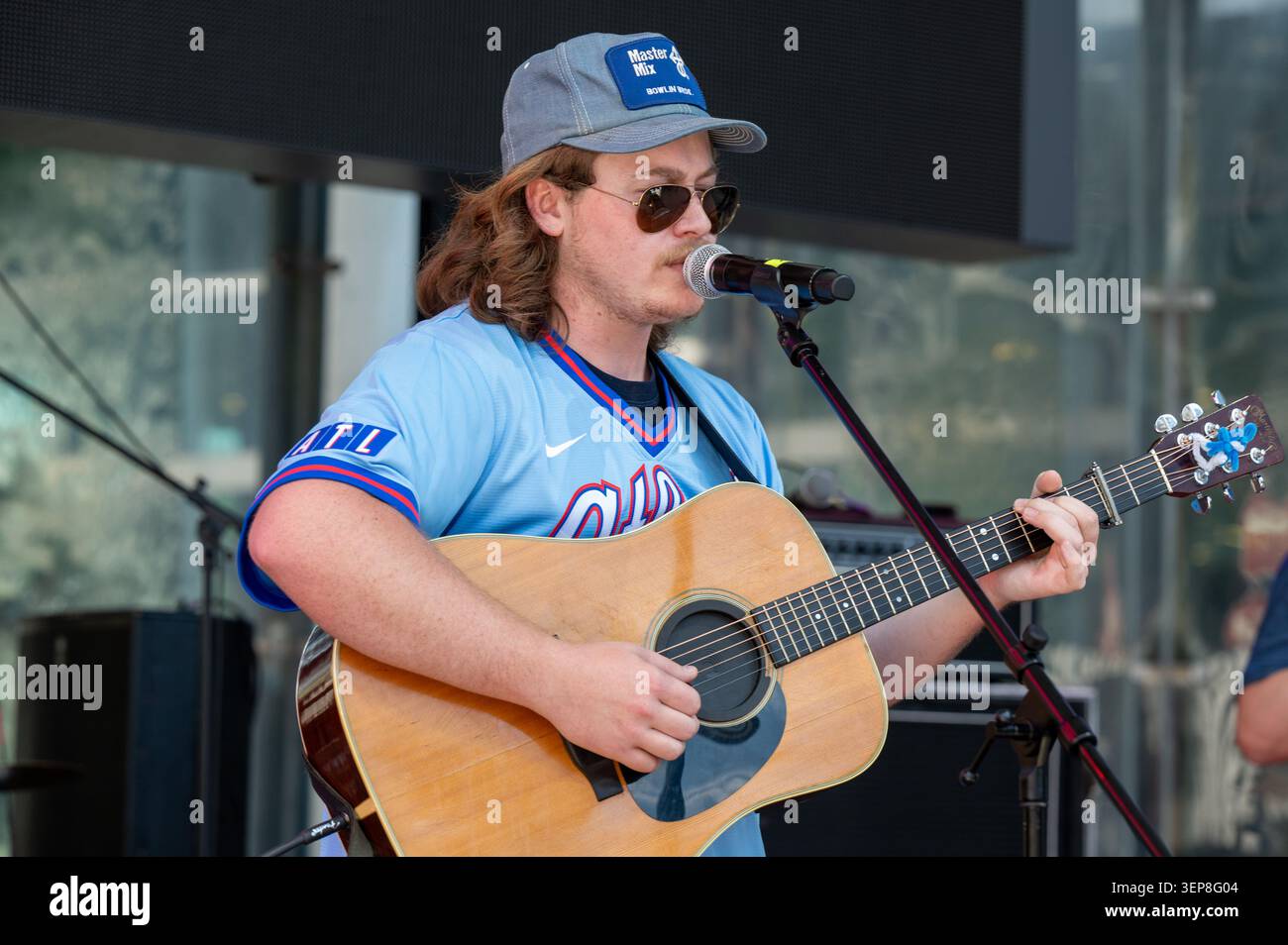 Colton Bowlin performs at the Braves Country Fest on Saturday, June 13 ...