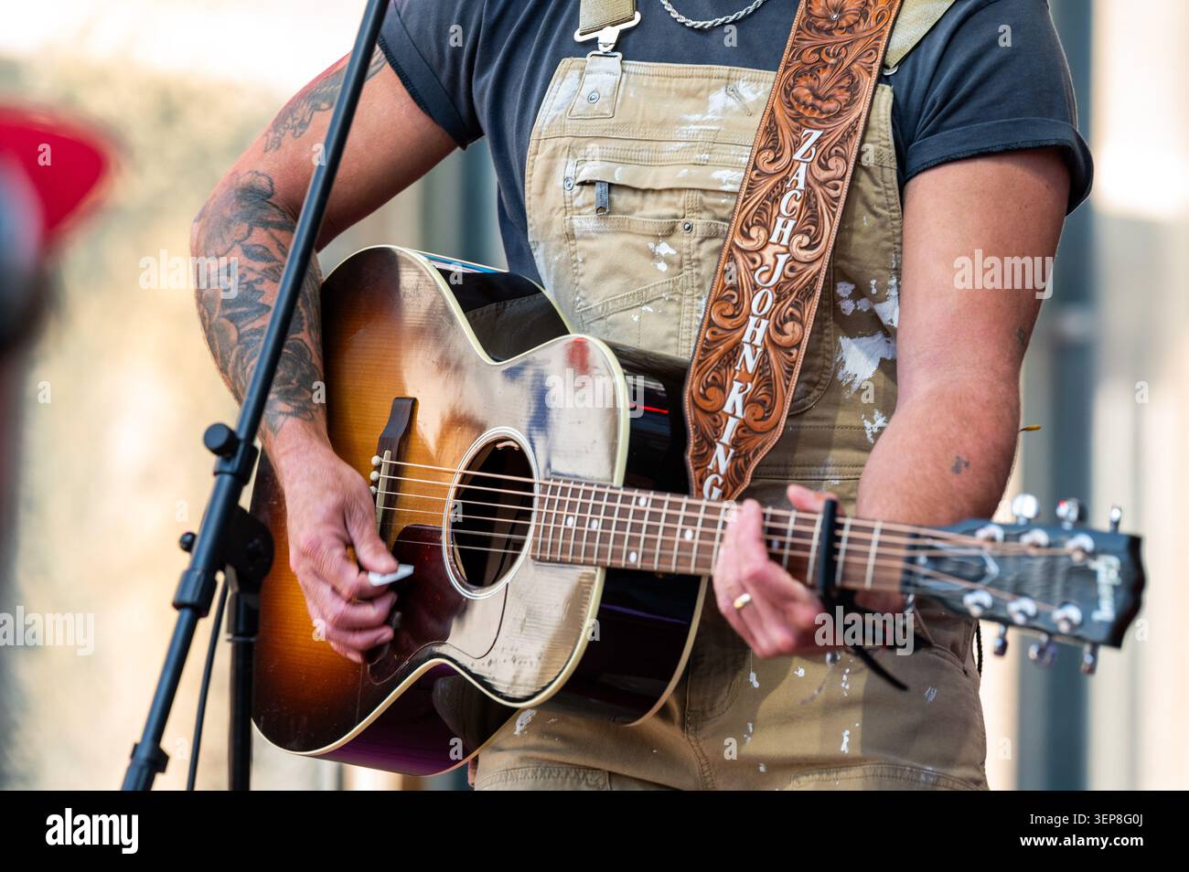 Zach John King performs at the Braves Country Fest on Saturday, June 13 ...