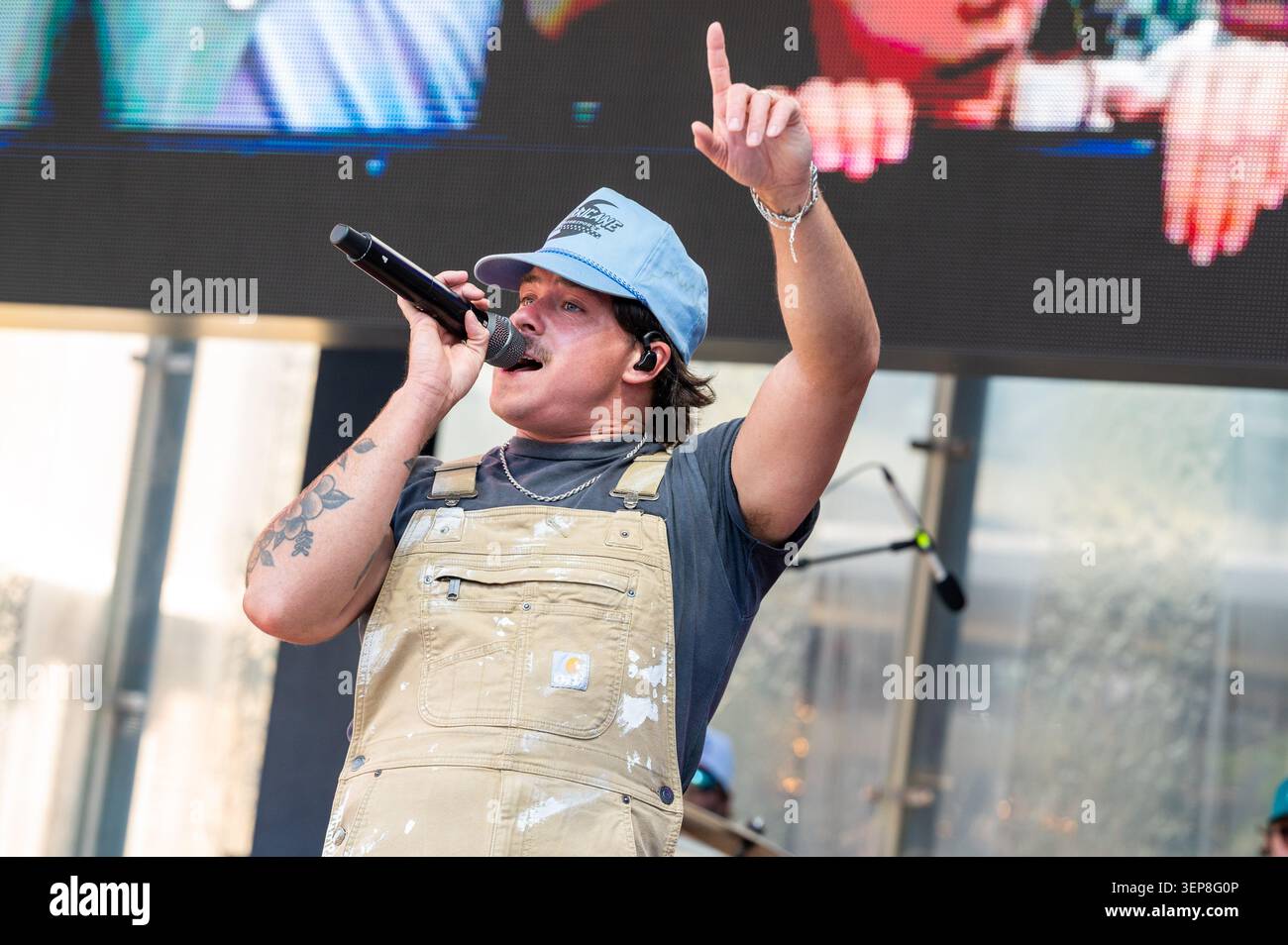 Zach John King performs at the Braves Country Fest on Saturday, June 13 ...