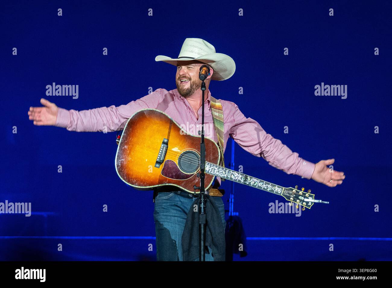 Cody Johnson performs at the Braves Country Fest on Saturday, June 13 ...