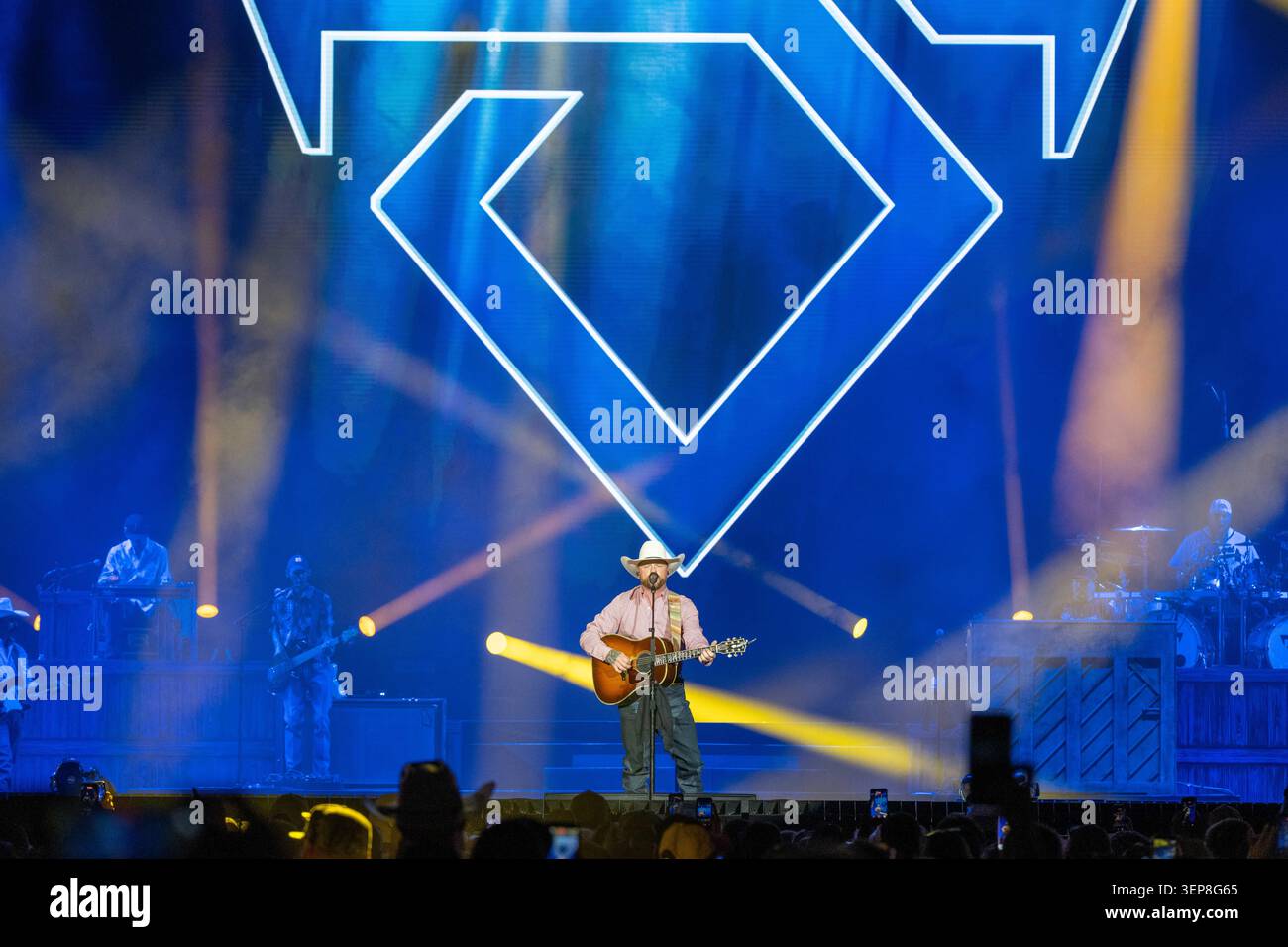 Cody Johnson performs at the Braves Country Fest on Saturday, June 13 ...