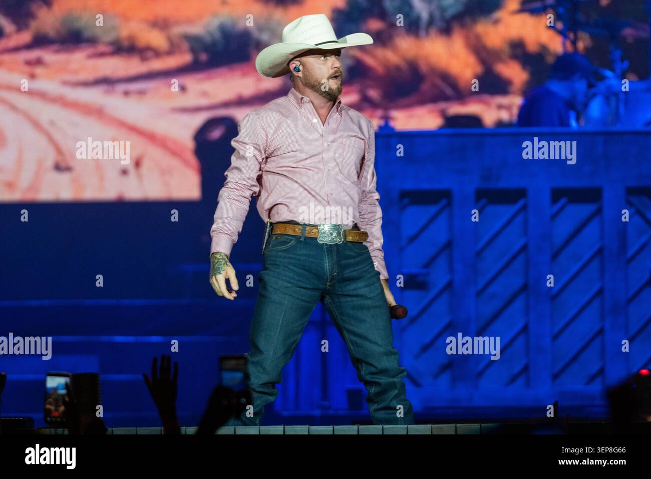 Cody Johnson performs at the Braves Country Fest on Saturday, June 13 ...