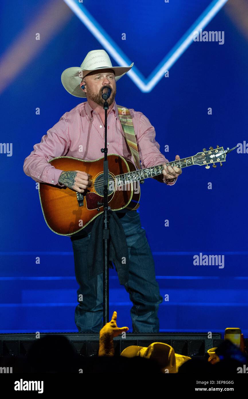 Cody Johnson performs at the Braves Country Fest on Saturday, June 13 ...