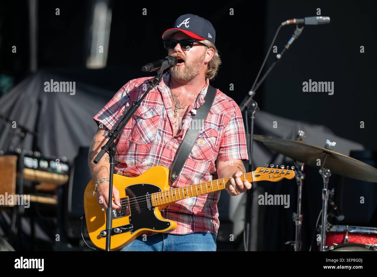 Ernest performs at the Braves Country Fest on Saturday, June 13, 2026 ...