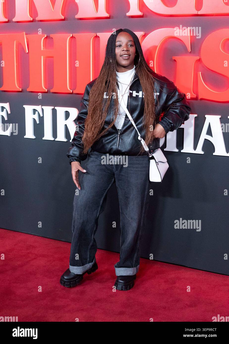 Corrina Brown attends the "Stranger Things: The First Shadow" World ...