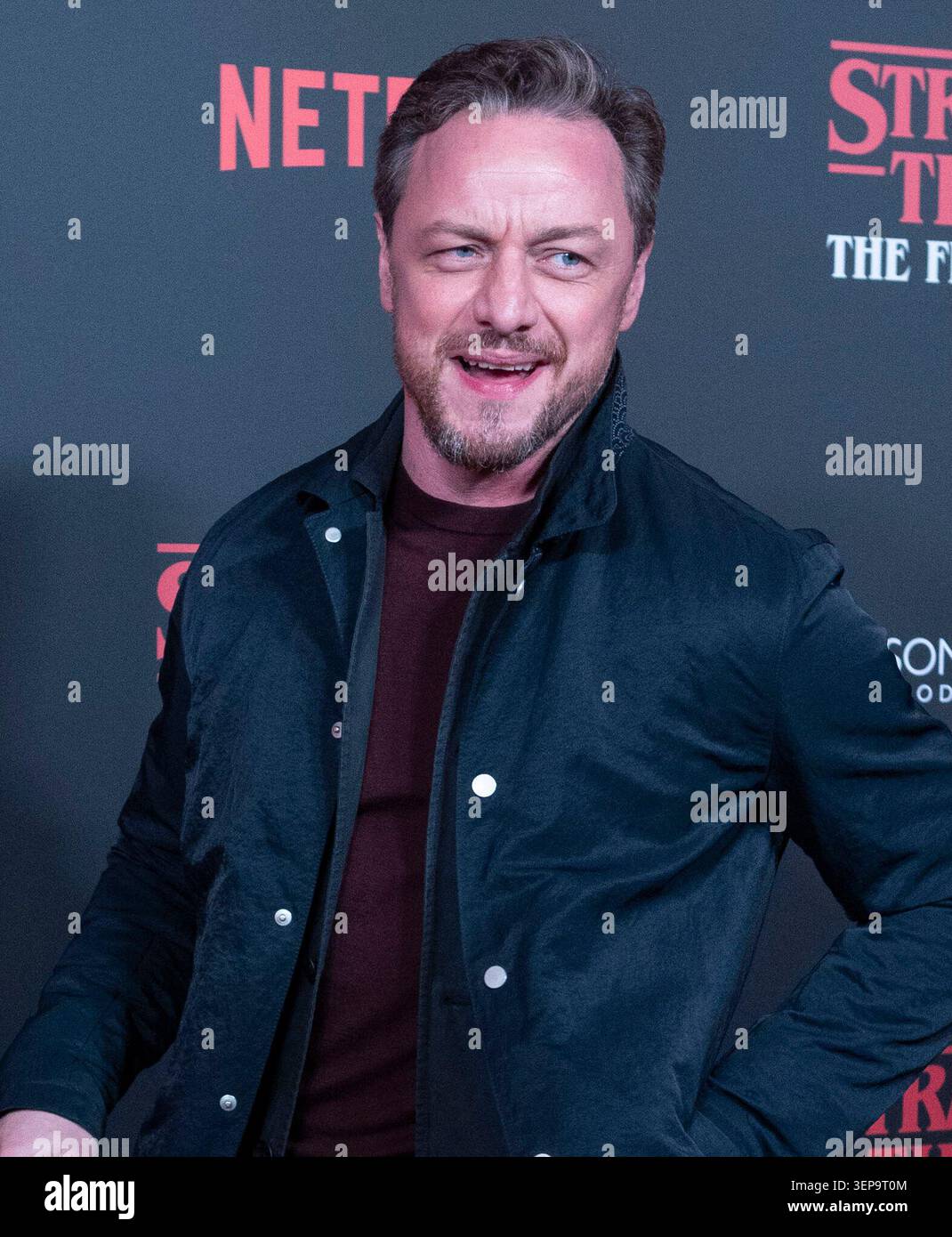 James McAvoy attends the "Stranger Things: The First Shadow" World ...