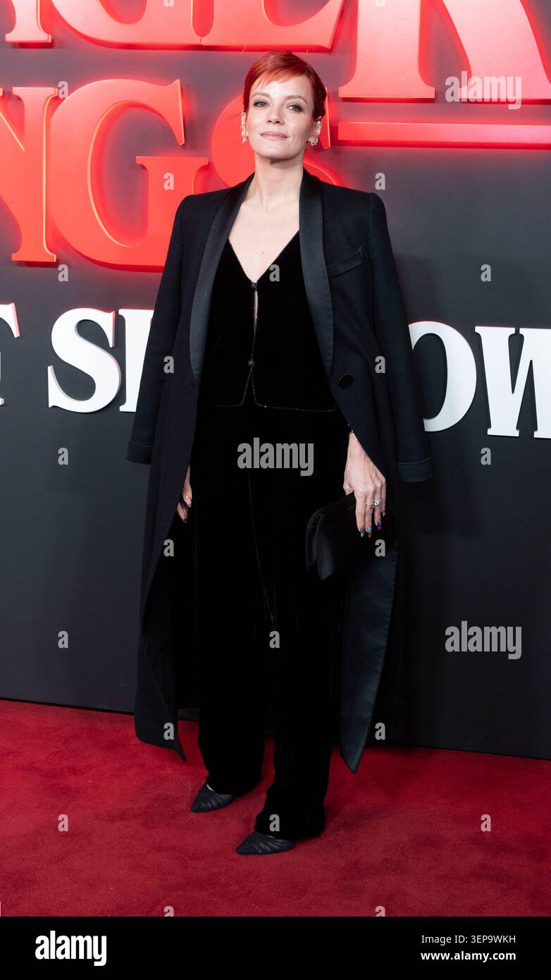 Lily Allen attends the "Stranger Things: The First Shadow" World ...